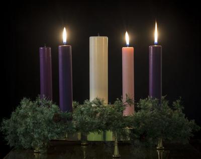 third advent candle pink