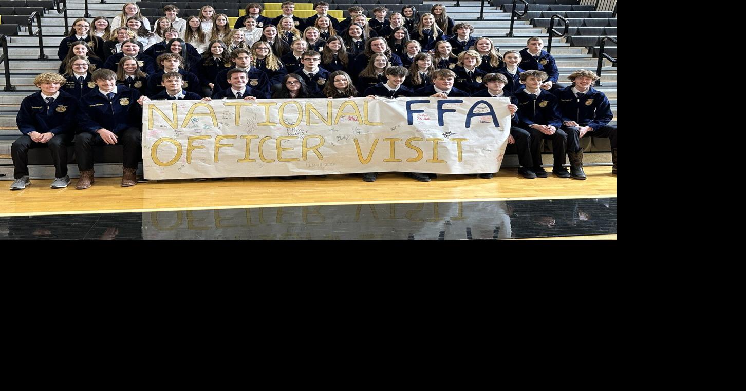 5 Columbia County Chapters Welcome National FFA Officer | Agriculture ...