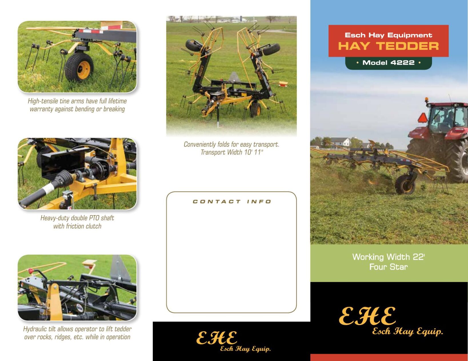 Esch Hay Equipment (Hay Tedders) | Farm Equipment | Gordonville, PA ...