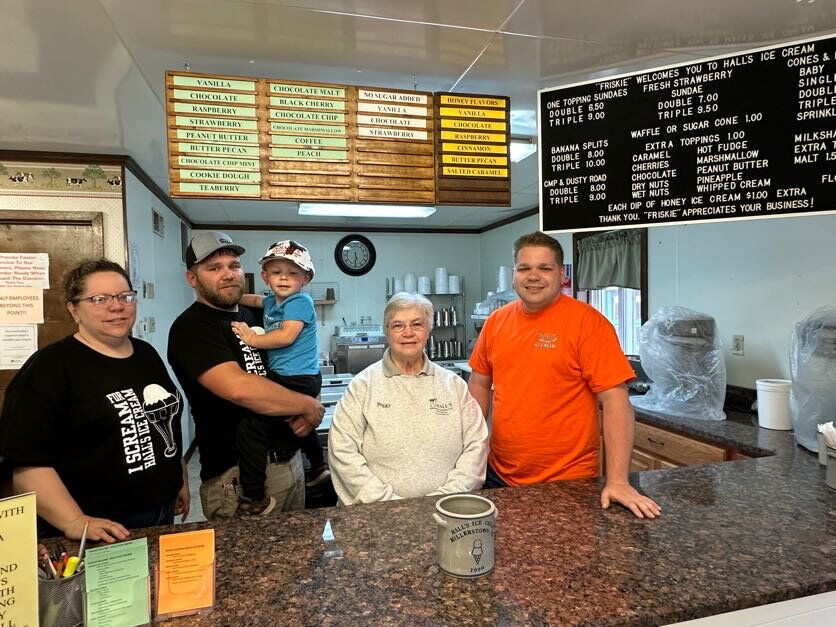 Hall’s Ice Cream Transitions to New Owners After 75 Years | Seasonal ...