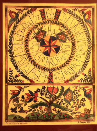 Fraktur a Uniquely Pennsylvania German Art Form | Farming and ...