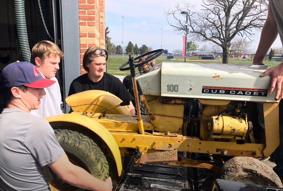 Watch the 2025 FFA Farm Show Lawn Tractor Restoration Videos | Farm ...