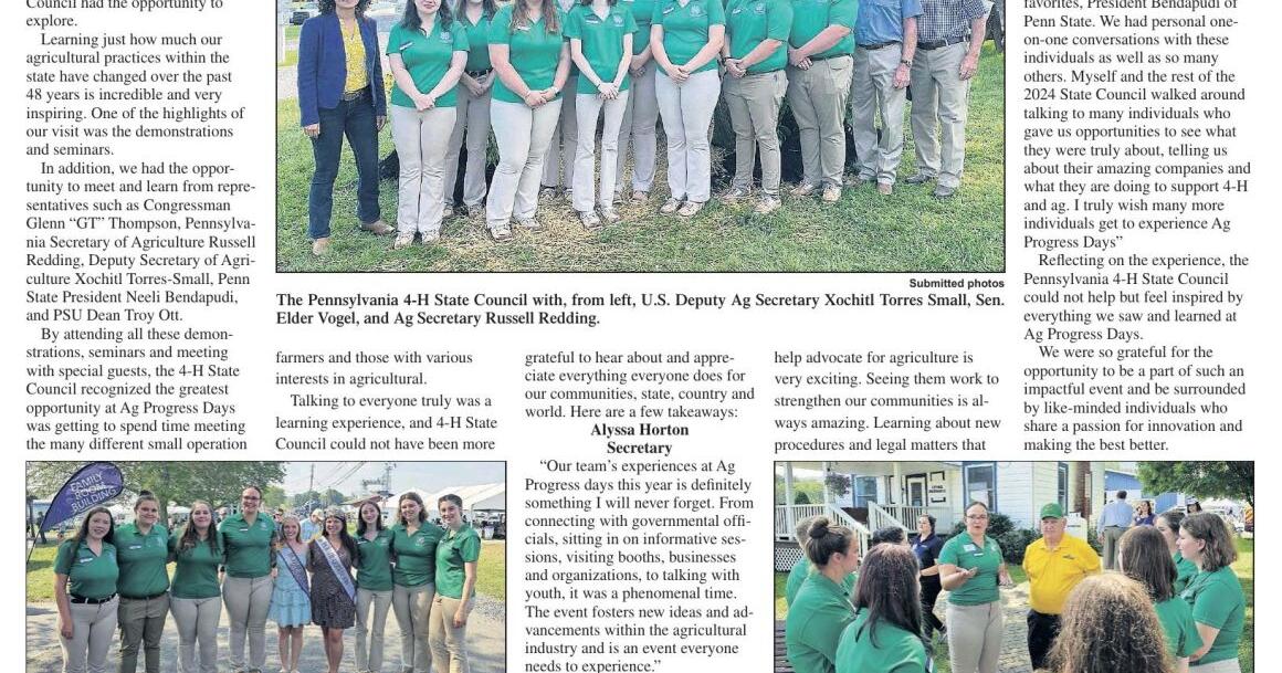Clover Chronicle, October 5, 2024 | 4-H | lancasterfarming.com