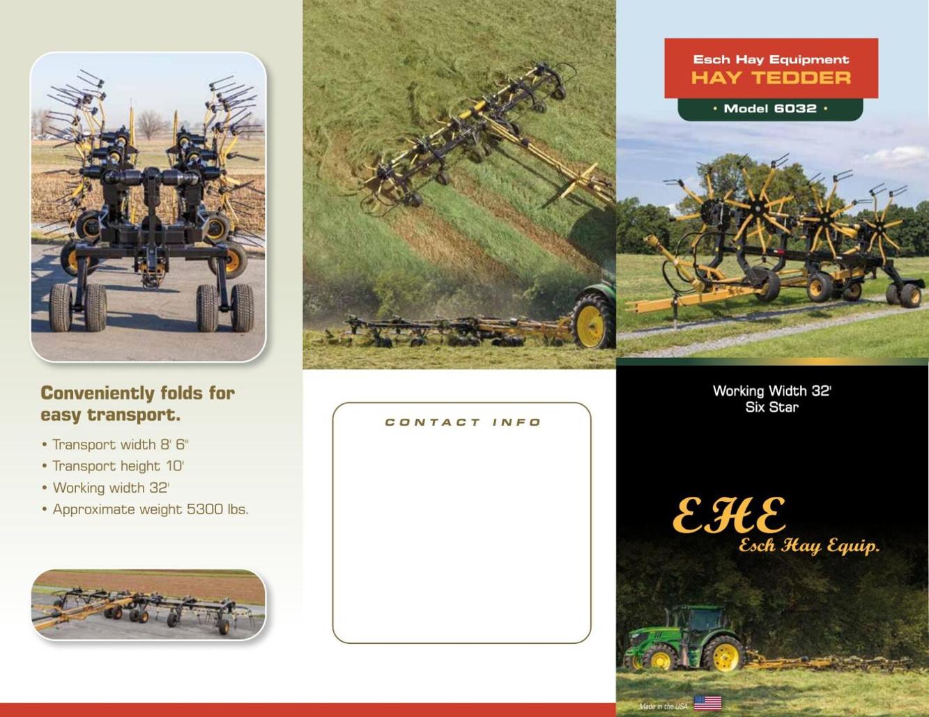 Esch Hay Equipment (Hay Tedders) | Farm Equipment | Gordonville, PA ...