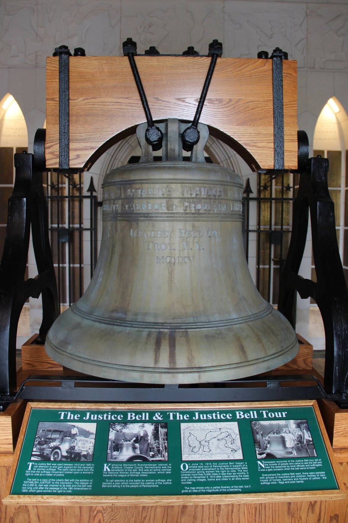 The Justice Bell’s Historical Role in Securing Women’s Right to Vote ...