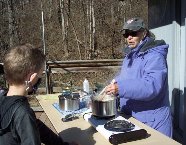 The Sweetest Sign of Spring: Maple Sugaring Demonstration on a Small ...