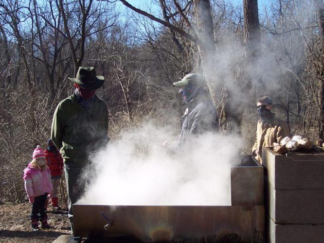 The Sweetest Sign of Spring: Maple Sugaring Demonstration on a Small ...