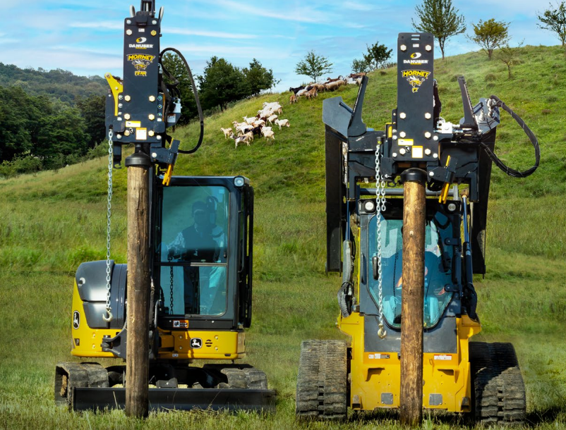 Danuser Introduces New Jackhammer Style Post Driver | Farm Equipment ...