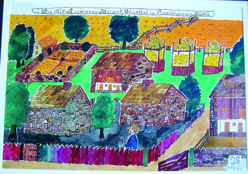 Folk Art of Isaac Clarence Kulp, Jr., Captured Rural Pa. Dutch ...