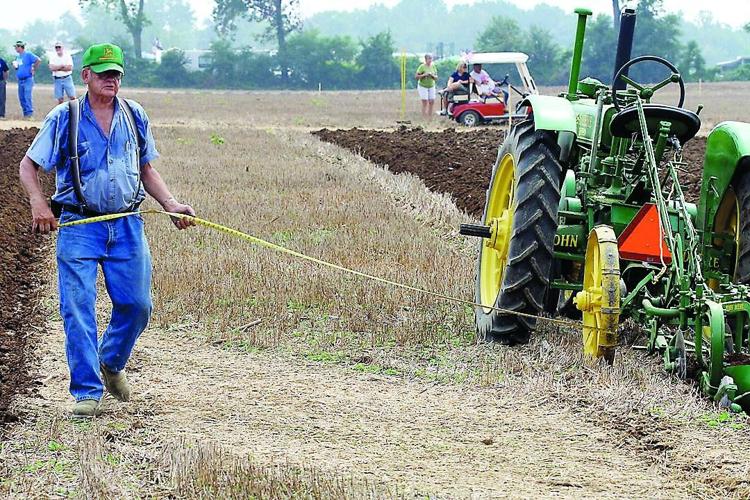 Plowmen Go Bottoms Down at National Plow Contest | Farming and ...