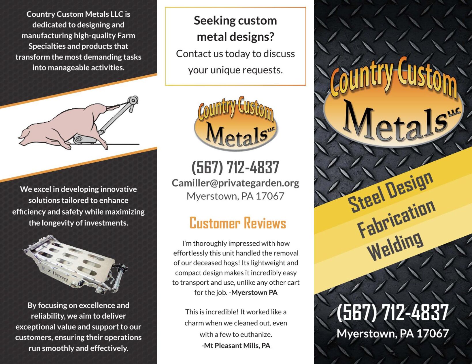 Country Custom Metals | welding | farm equipment metal fabrication ...