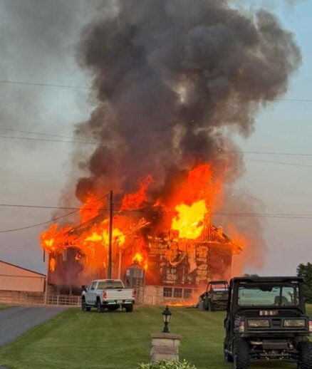 Fire Destroys Barn in Lebanon County | Farming and Agricultural News ...