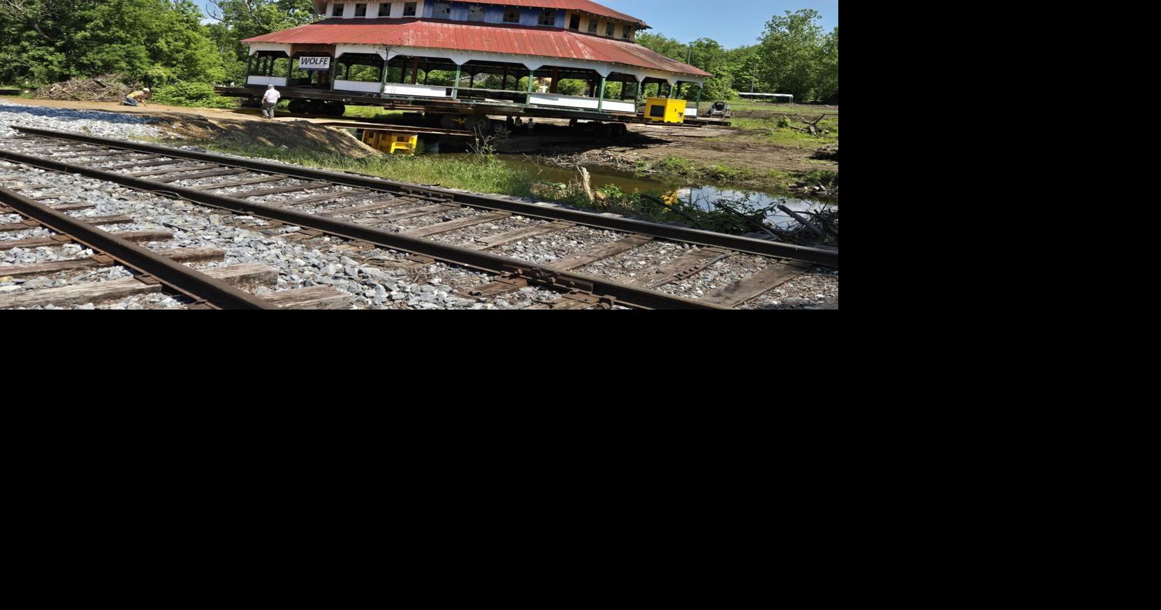 Historic Williams Grove Carousel House Relocates Across the Tracks ...