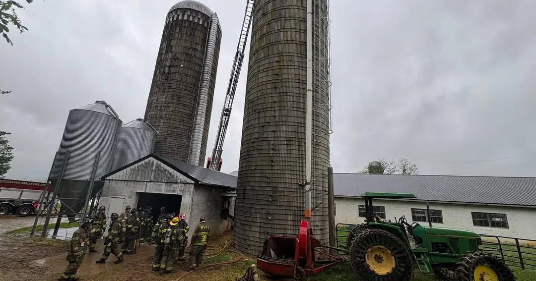 Silo Fires Break Out During Spring Harvest | Farming and Agricultural ...