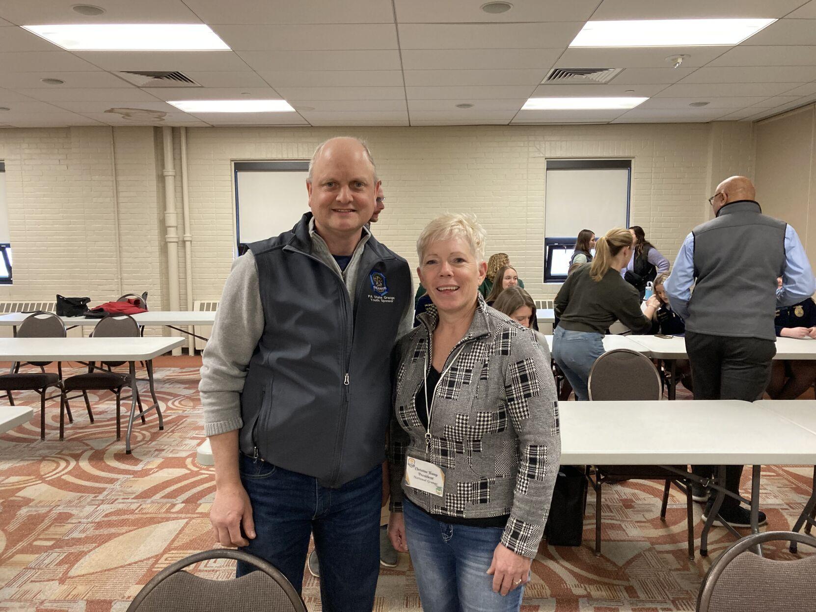 National Grange President Visits 2024 PA Farm Show | Farm Shows, County ...