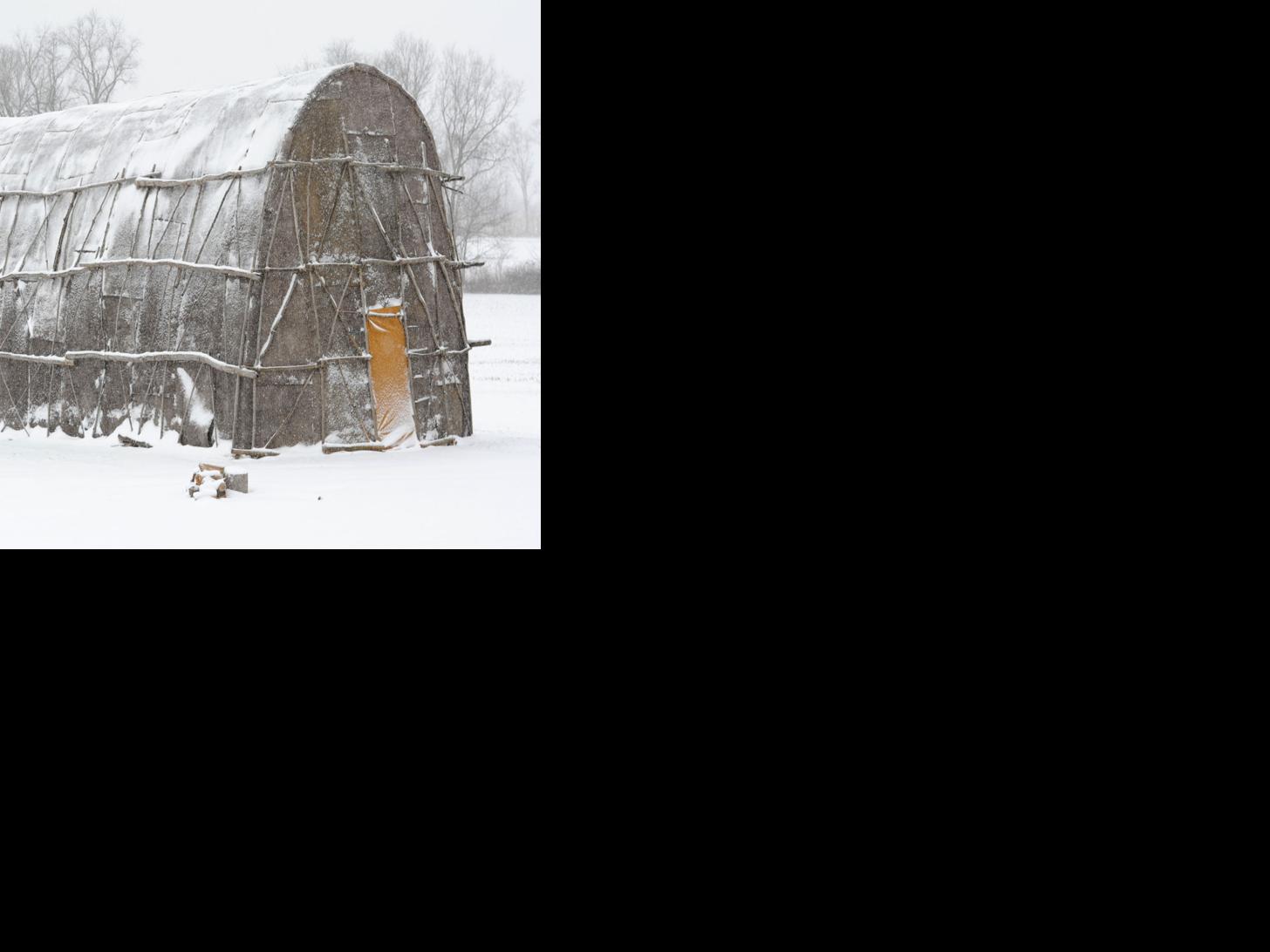 Curb Appeal: Native American longhouse | Food + Living ...