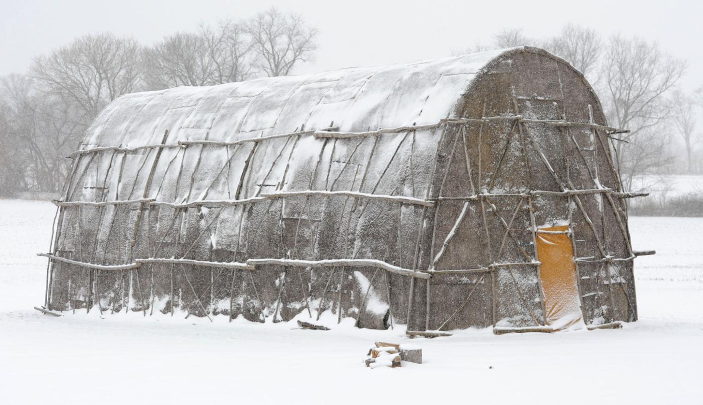 longhouses native american