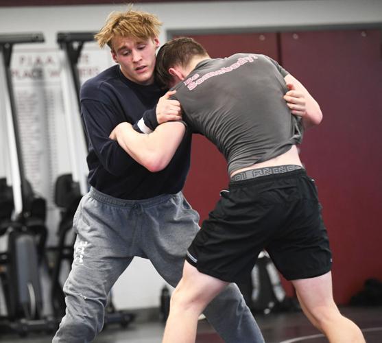 Manheim Central wrestler Brett Barbush [photos] | | lancasteronline.com