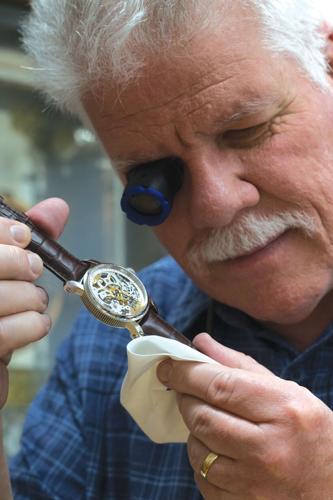 Mount Joy watchmaker focuses on art and science when crafting bespoke ...