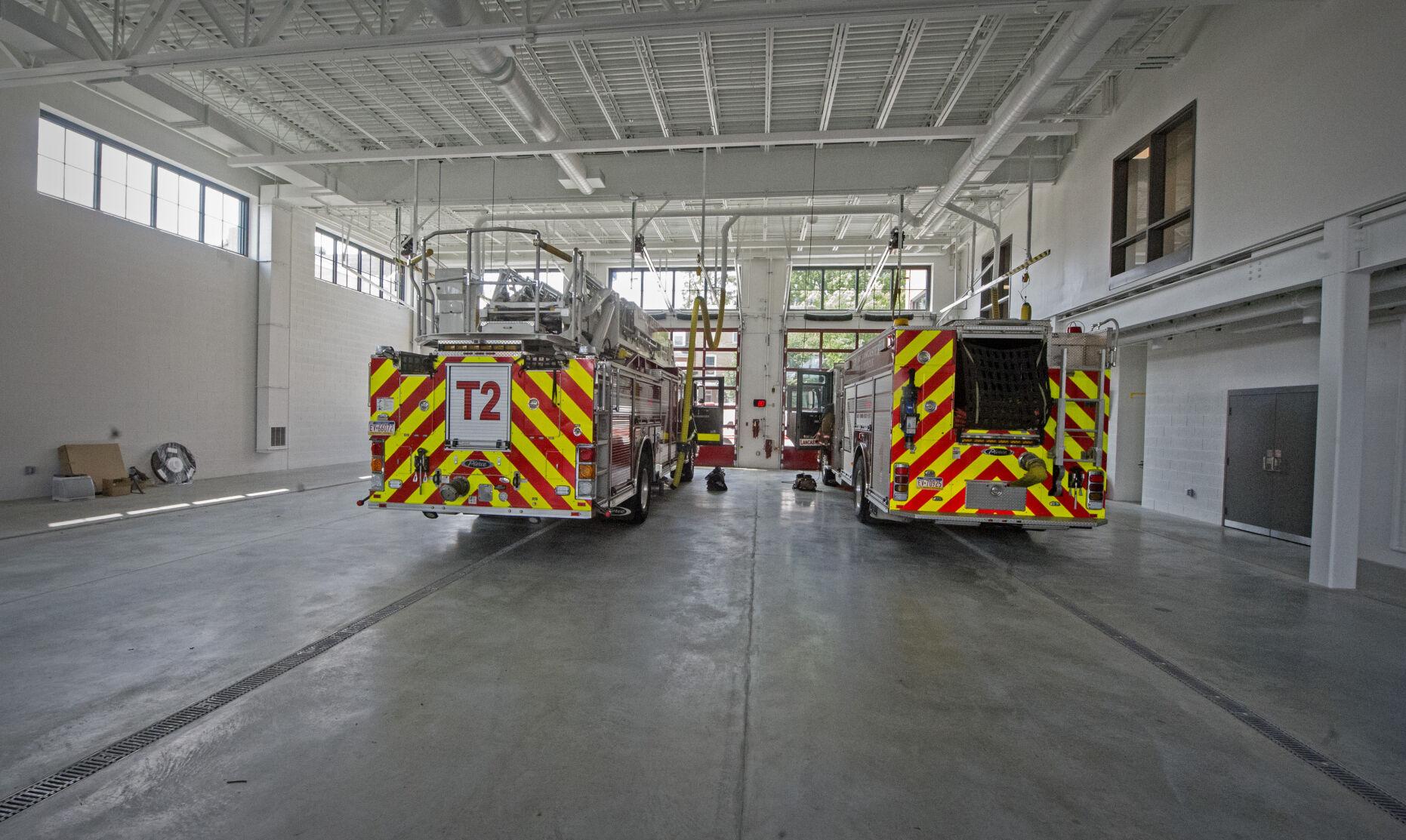 A look at Lancaster city's newest fire station, featuring a 3-story ...