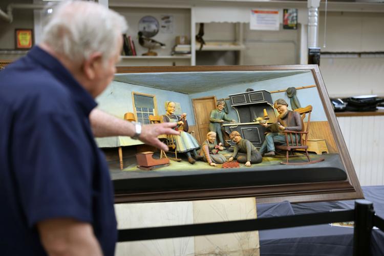 Jim Binsberger and his collection of Abner and Aaron Zook art [photos ...