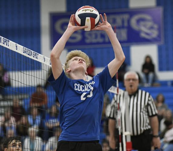 Cocalico vs. Garden Spot - L-L League boys volleyball [photos] | Boys ...