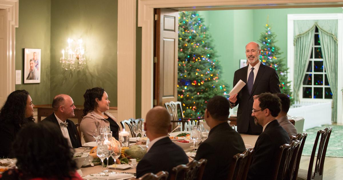 Gov. Tom Wolf, first lady Frances Wolf welcome 'new Pennsylvanians' at ...