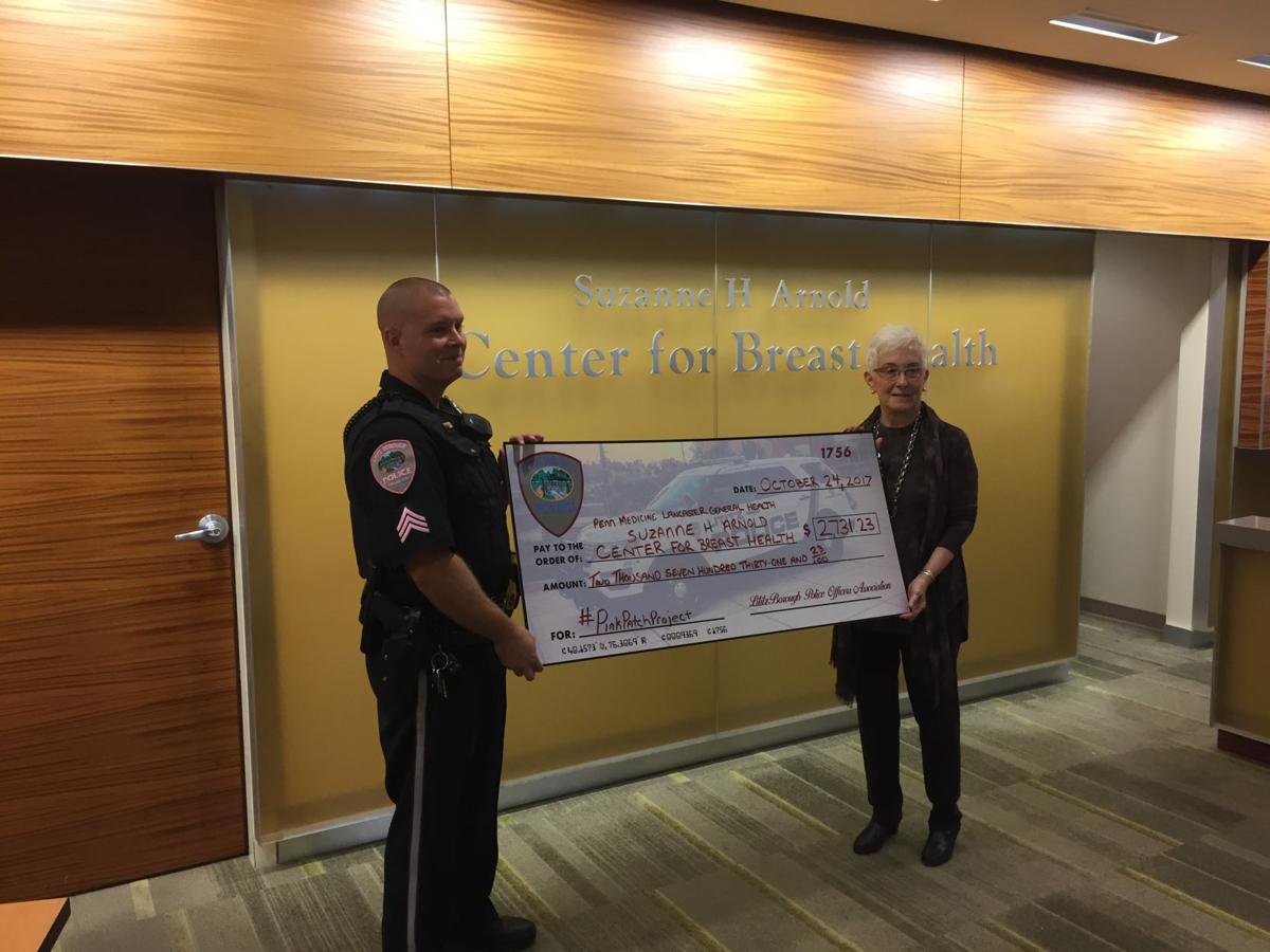 Lititz police sell over 280 pink patches, raise over $2,700 for ...