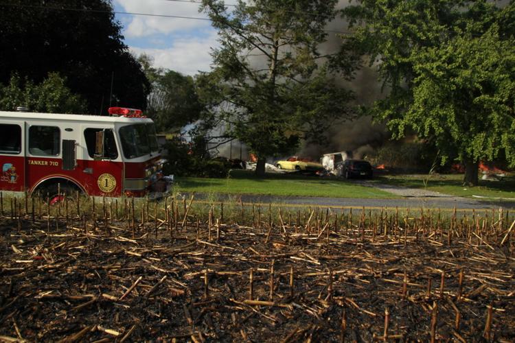 Multiple explosions rock area near Maytown during two-alarm fire; cause ...