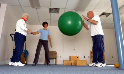 Finding your footing / With help from physical therapist Anita Roma ...