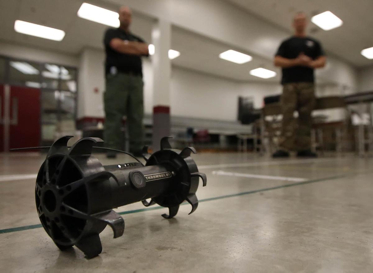 This throwable robot gives police a look into unknown scenes | Local ...