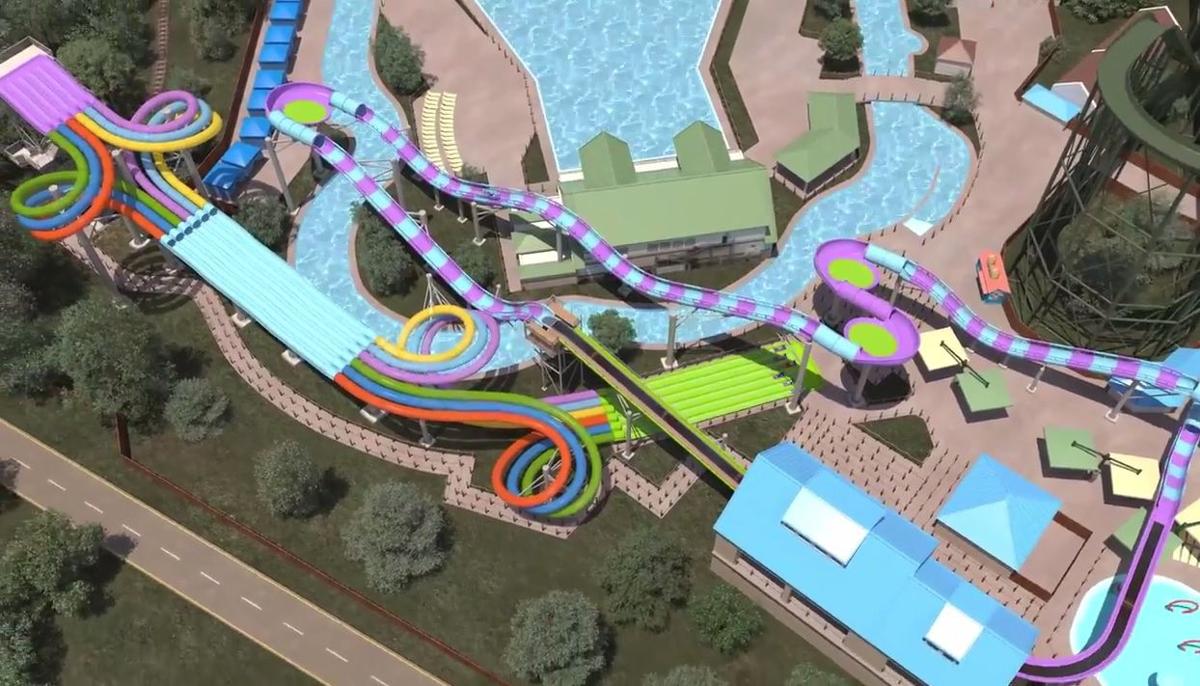 Water roller coaster, 6-lane racing slide coming to Hersheypark in 2018 ...