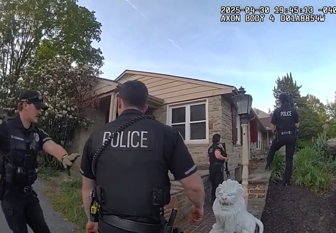 Body cam shows large Manheim Township police response after incident ...
