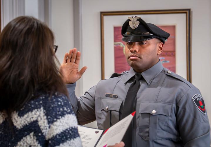 Lancaster city swears in new police officer [photos] | Local News ...