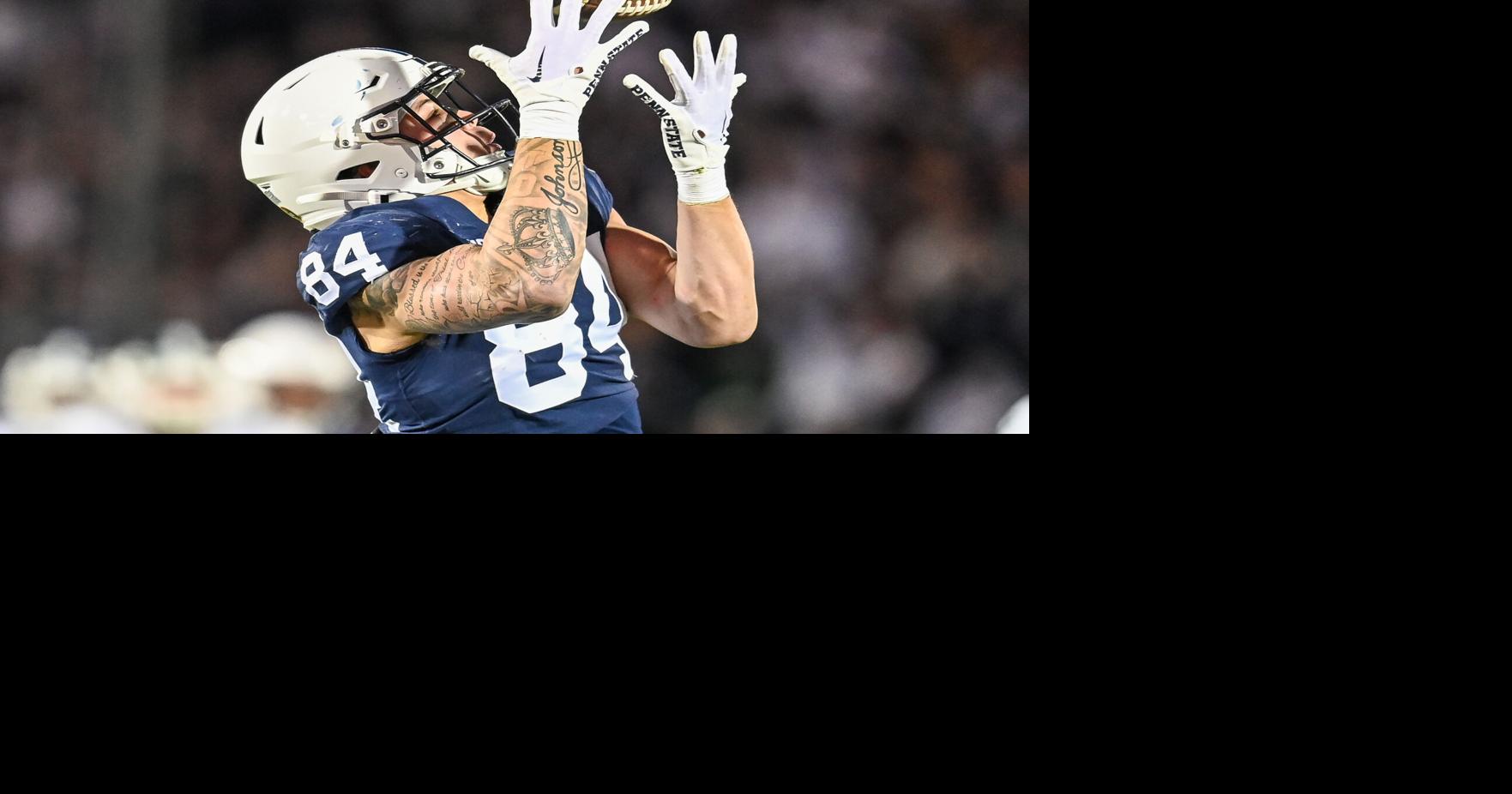 Penn State's Theo Johnson continues to show NFL teams his talent at ...