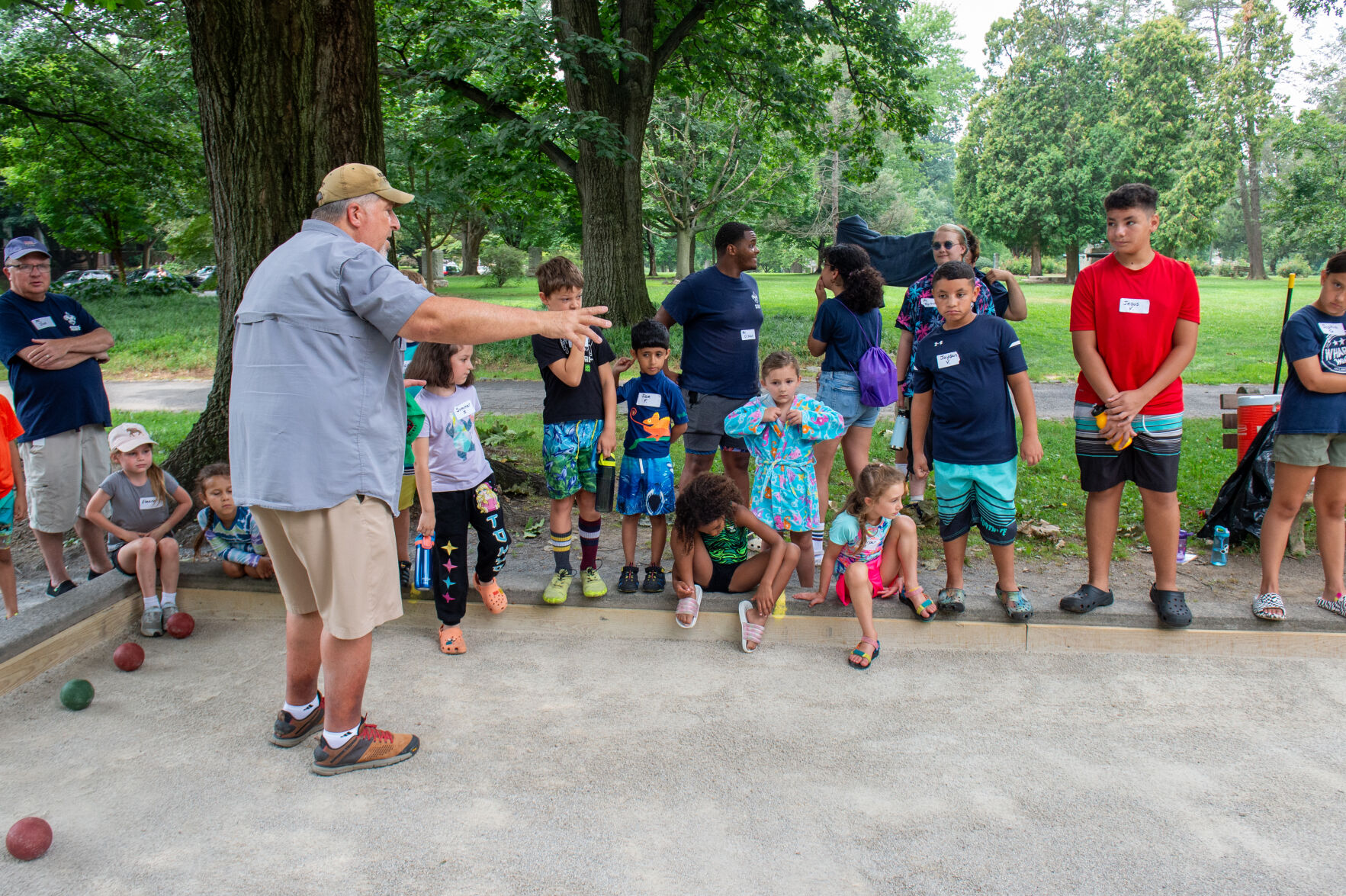 Lancaster Bocce League holds camp for kids from ScoutReach [photos ...