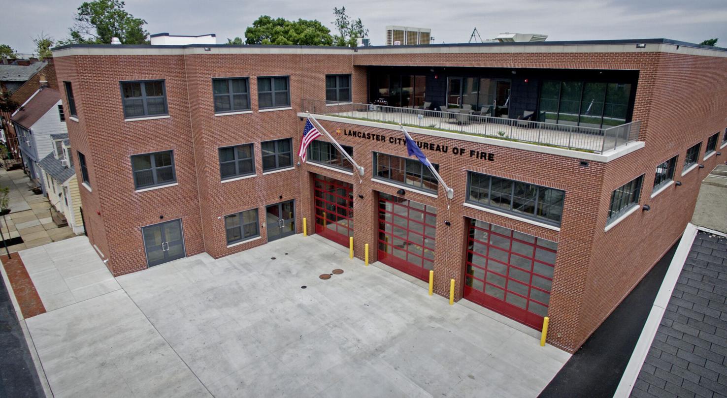 A look at Lancaster city's newest fire station, featuring a 3-story ...