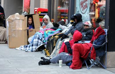 Sneaker enthusiasts brave cold for Air Jordans | News | lancasteronline.com