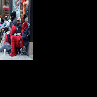 Sneaker enthusiasts brave cold for Air Jordans | News | lancasteronline.com