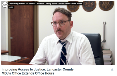 Lancaster District Judge LeFever's office offers extended hours once a ...