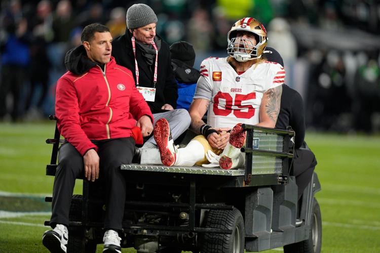 George Kittle's Achilles tendon injury deemed 'best-case scenario' by ...