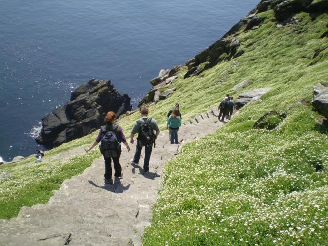 Remote Irish island served as setting for final scene in 'Star Wars ...