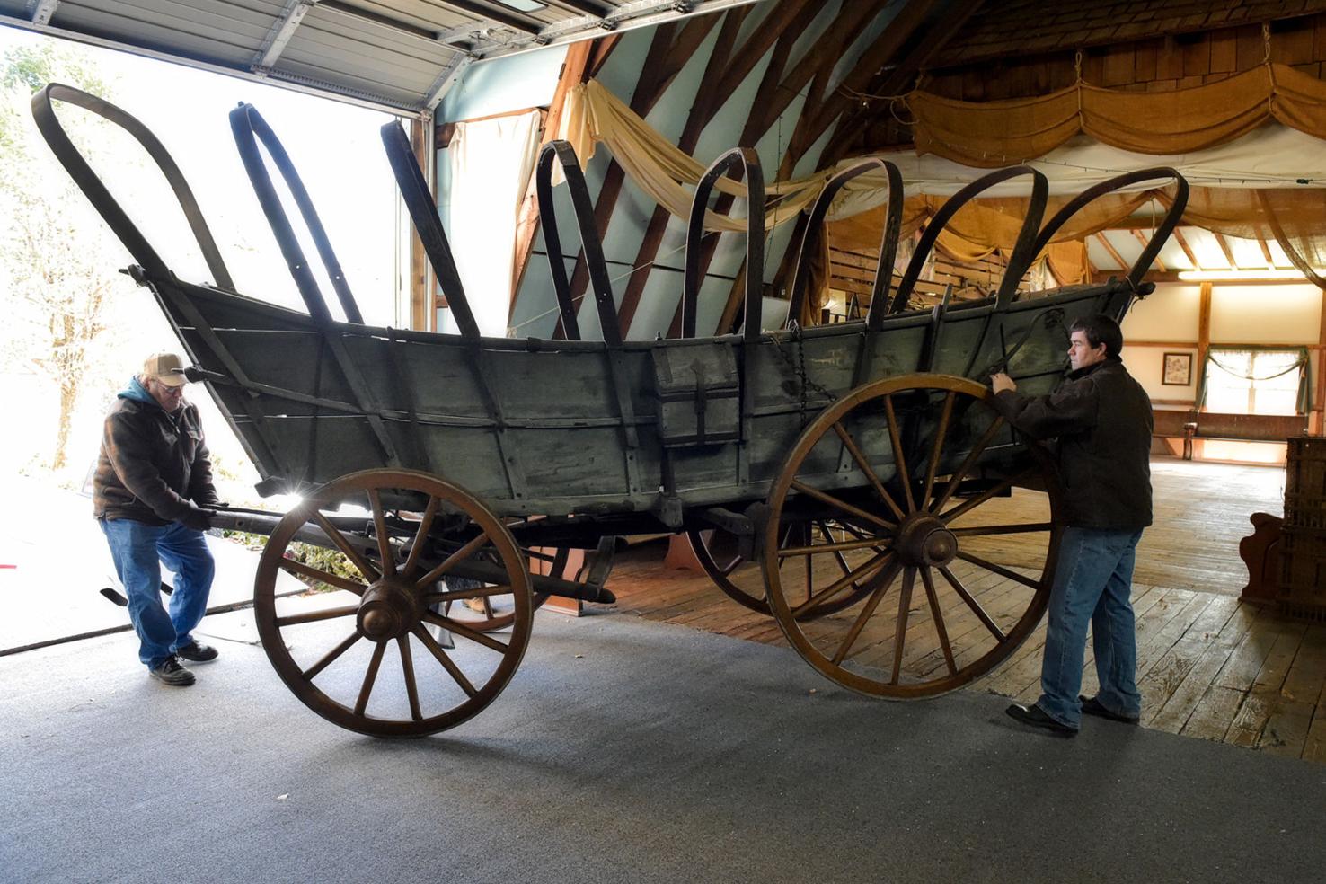 Learn more about Conestoga wagons (and see one up close) at this talk ...