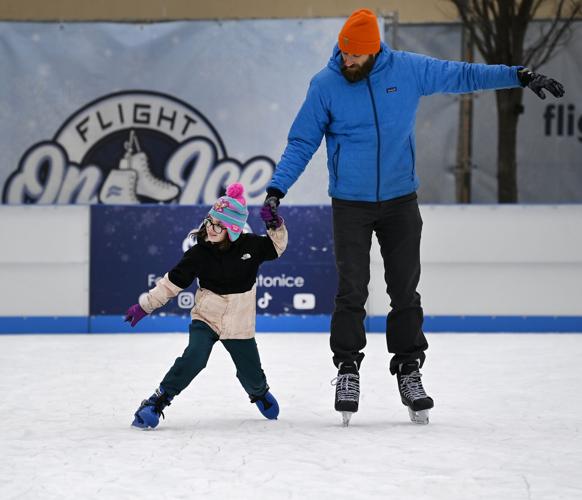 Skaters flock to Park City's Flight on Ice rink [photos] | Local News ...