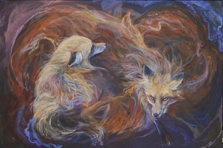 Laura Mark-Finberg's wildlife paintings featured in show opening ...