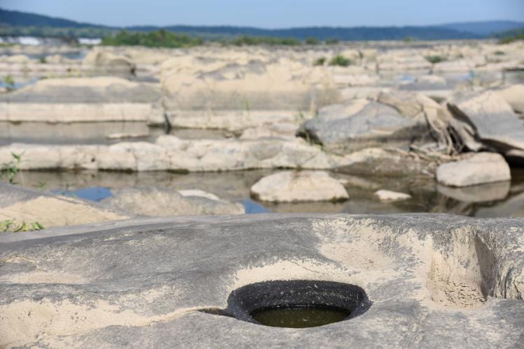 pothole formation river