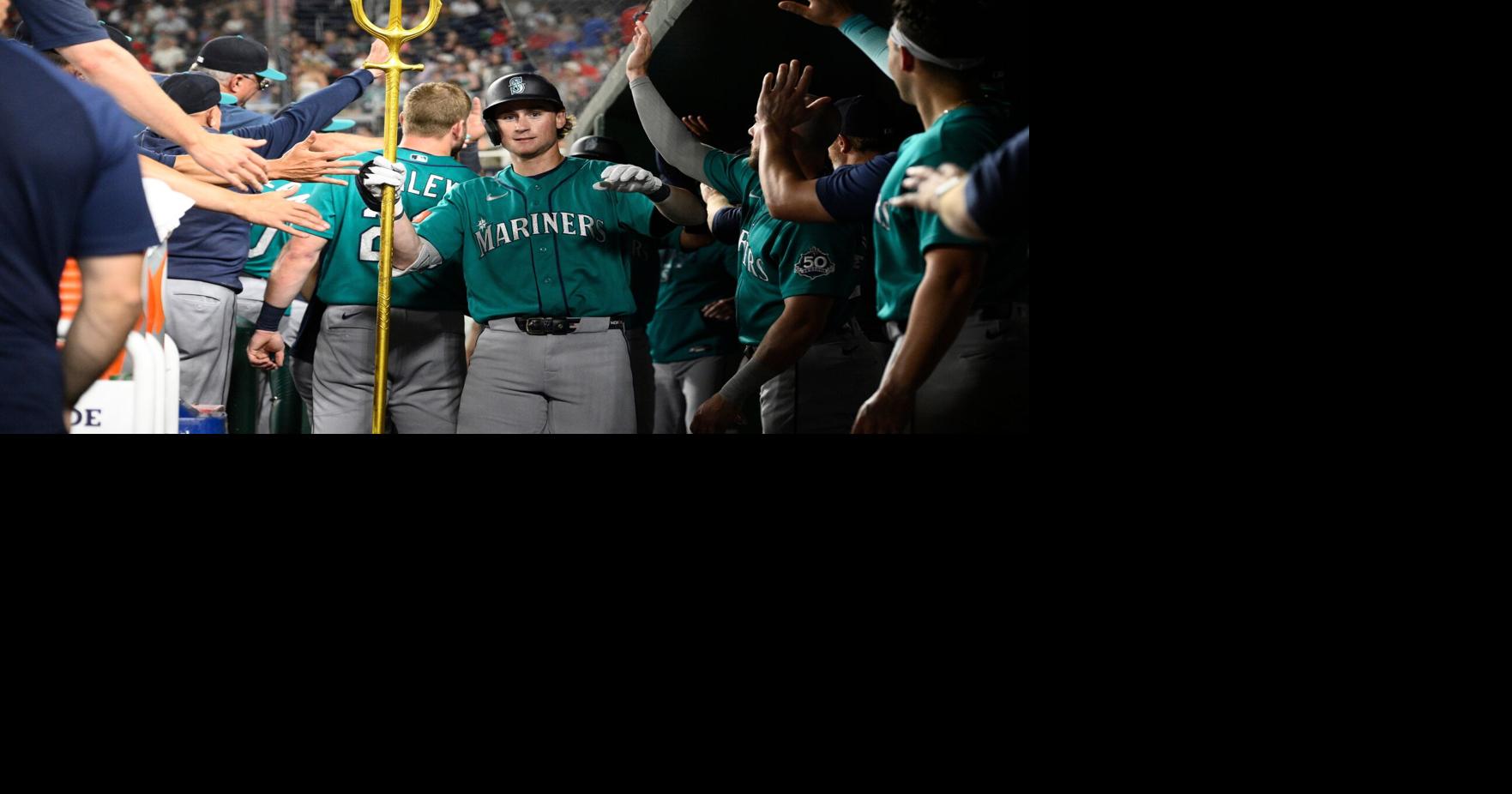 Colt Emerson pega jonrón y Marineros vencen 10-2 a Nacionales tras ...