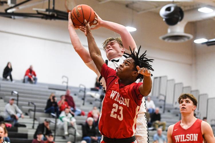 Hempfield vs. Wilson - Hempfield holiday tournament boys basketball ...