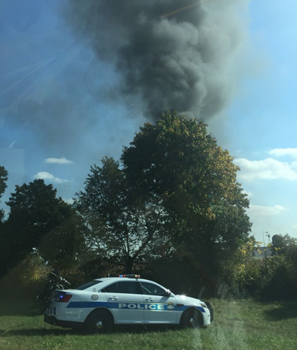 Police Pursuit Ends In Fiery Vehicle Crash Along Route 222 In Lancaster