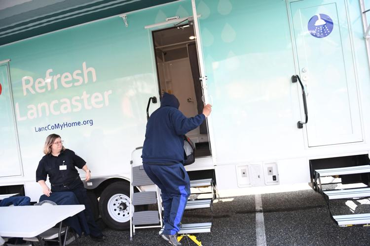 New mobile hygiene unit provides services to the homeless [photos ...